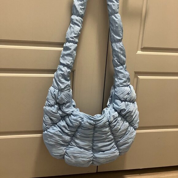 COS | Bags | Cos Croissant Ripple Crossbody Croissant Nylon | Poshmark